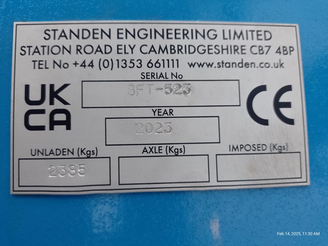 Stands BFT 4 furrow bed plow | WekoAgro Used Machinery