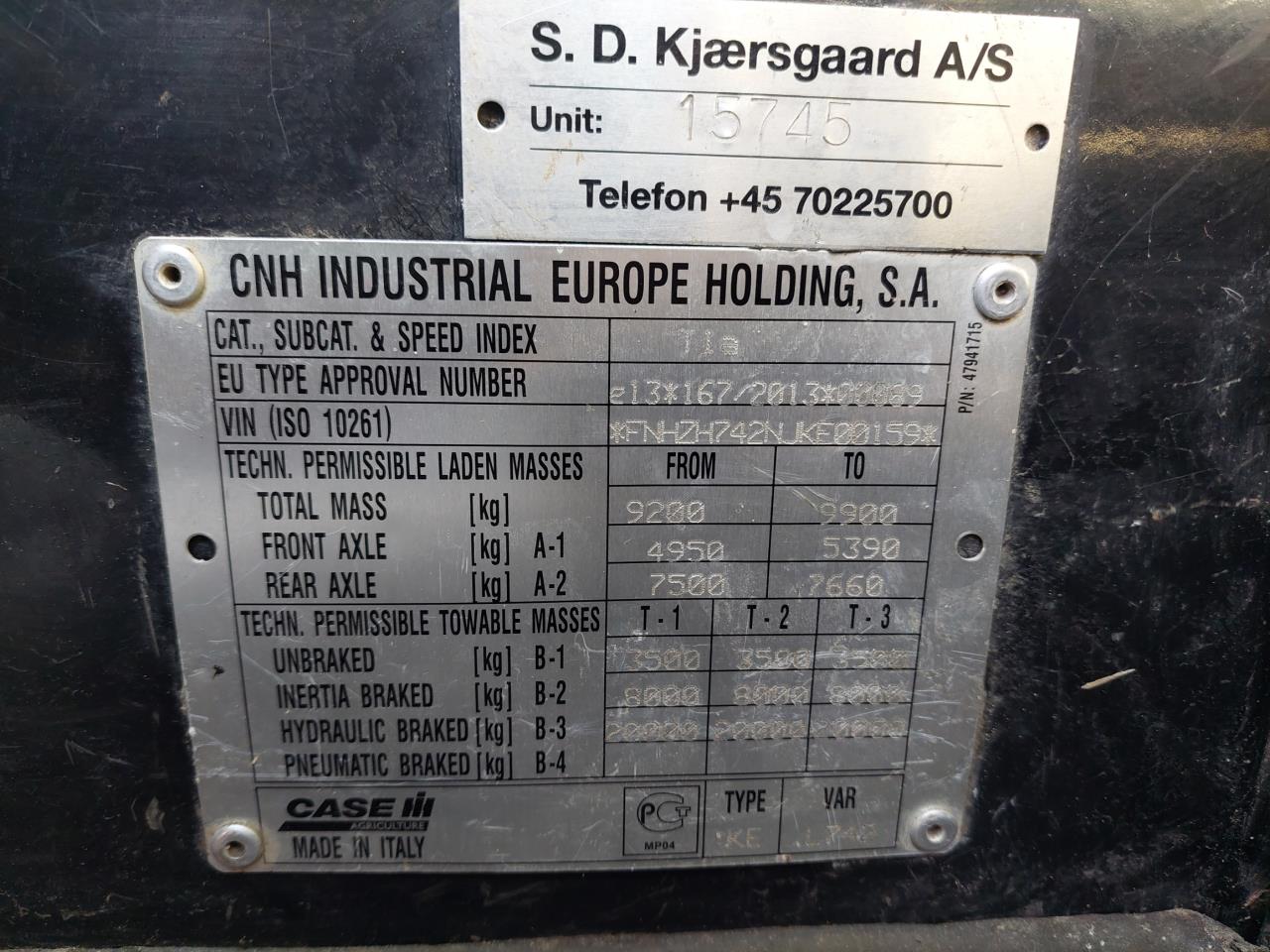 Case IH Farmlift 742 | WekoAgro Used Machinery